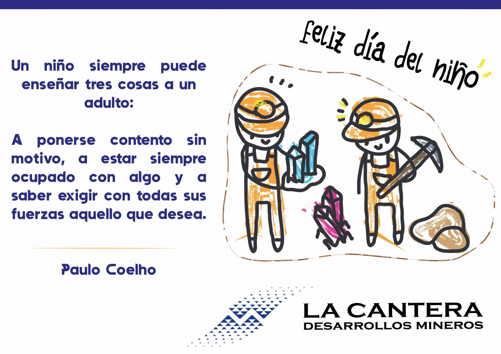 30 DE ABRIL DIA DEL NIÑO - La Cantera